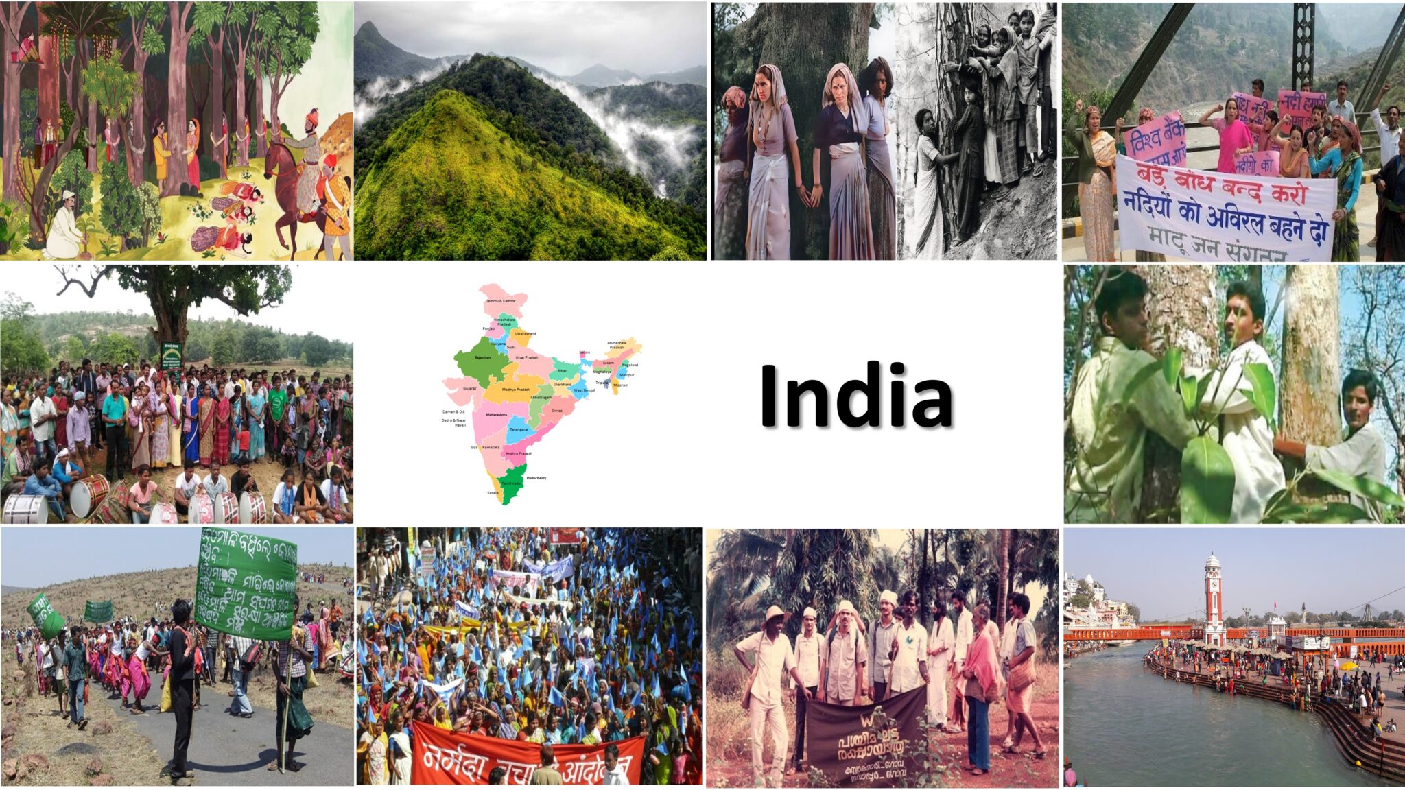 10 Major Environmental Movements of India - Interdisciplinary Science ...
